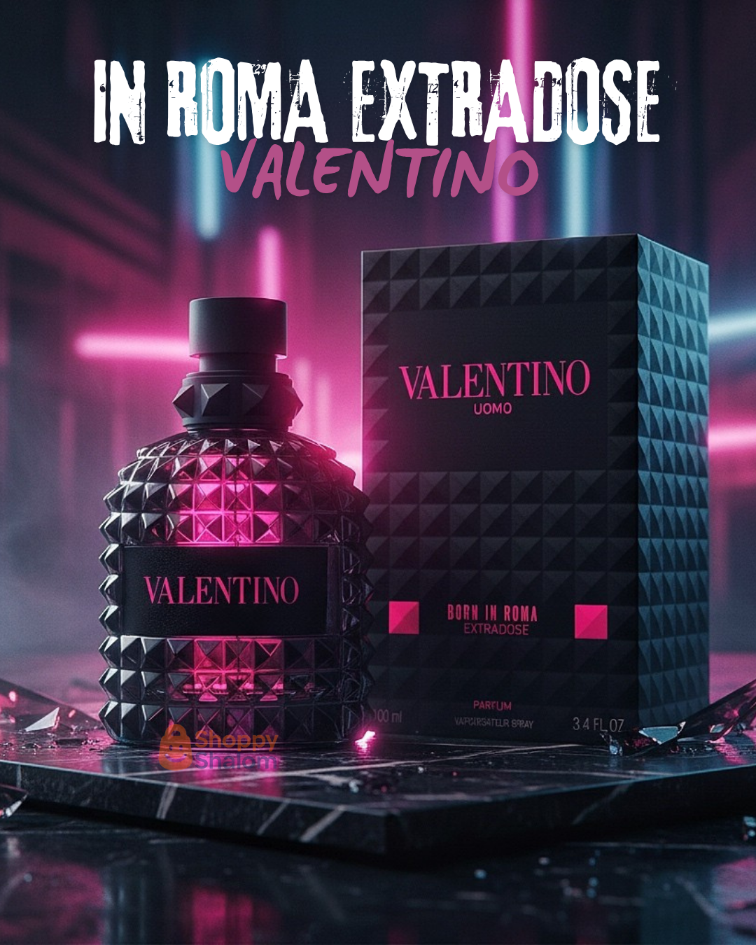 Perfume VALENTINO UOMO BORN IN ROMA EXTRADOSE Hombre – Shoppy Shalom