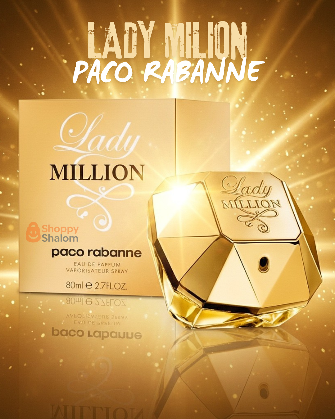 Perfume LADY MILION Mujer – Shoppy Shalom